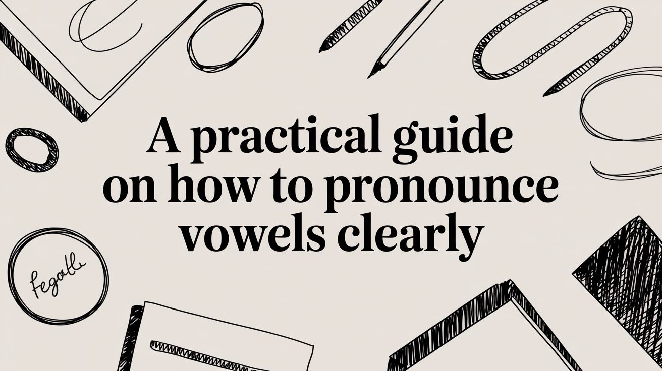 A Practical Guide on How to Pronounce Vowels Clearly