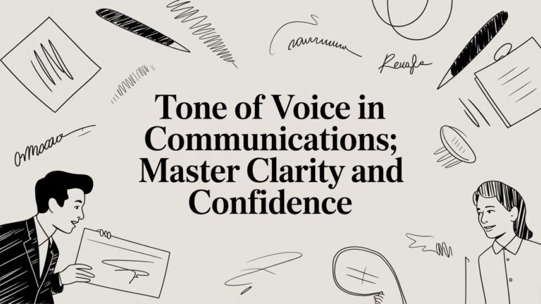 Tone of Voice in Communications: Master Clarity and Confidence